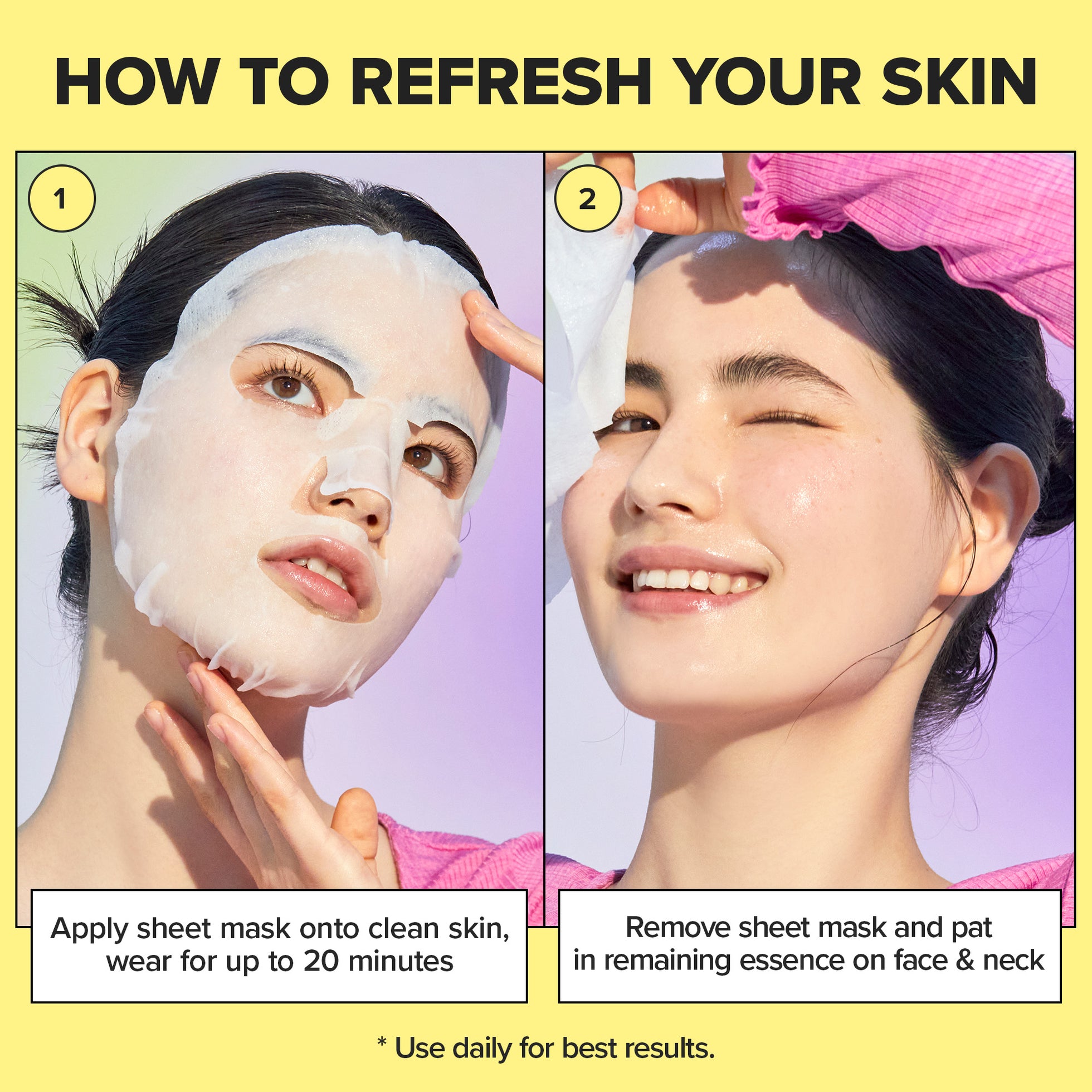 I DEW CARE | Up All Night Sheet Mask | Brightening Vitamin B3 Mask